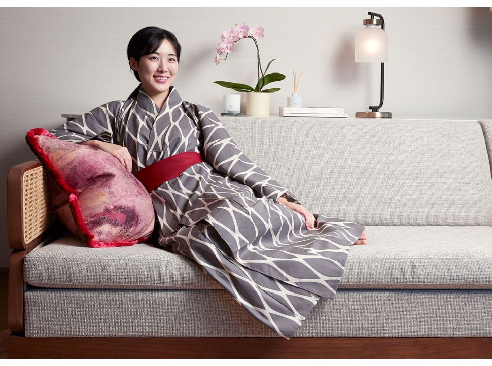 Signature Grey Amime Yukata | Shop M.O.